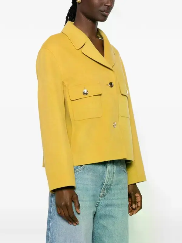 Max Mara Button-up Chest-pocket Jacket