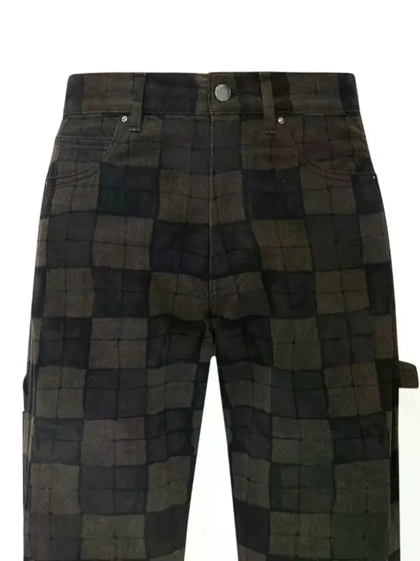 Amiri Checkered Carpenter Jeans