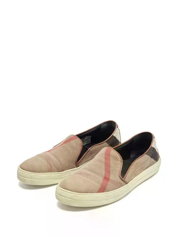 Burberry Novacheck Slip-ons