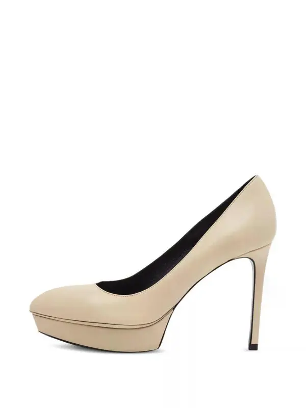 Saint Laurent Janis Leather Heeled Pumps