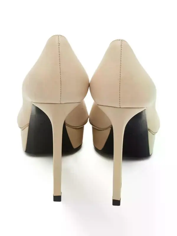 Saint Laurent Janis Leather Heeled Pumps