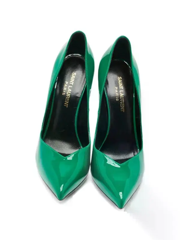 Saint Laurent Janis Pointed-toe Pumps
