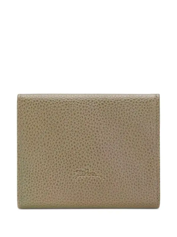 Longchamp Le Foulonné Compact Wallet - Neutrals