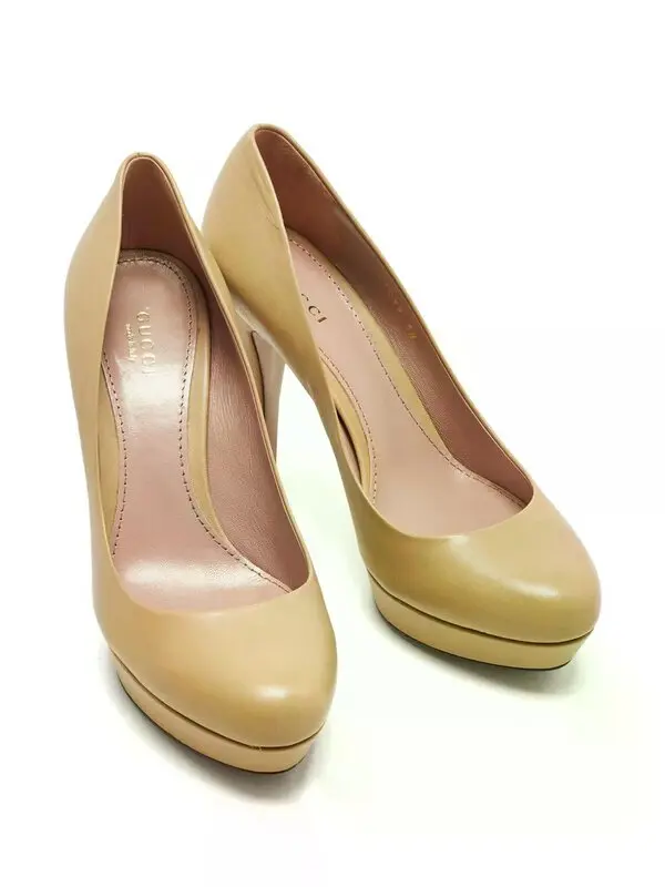 Gucci Round-toe Platform Stiletto Pumps