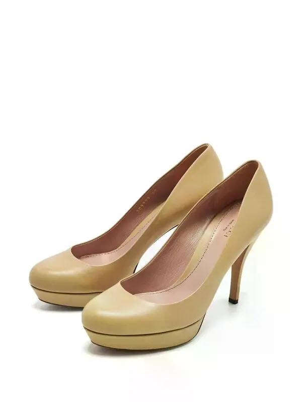 Gucci Round-toe Platform Stiletto Pumps