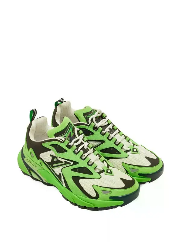 LOUIS VUITTON Runner Tatic Lace-up Sneakers - Green