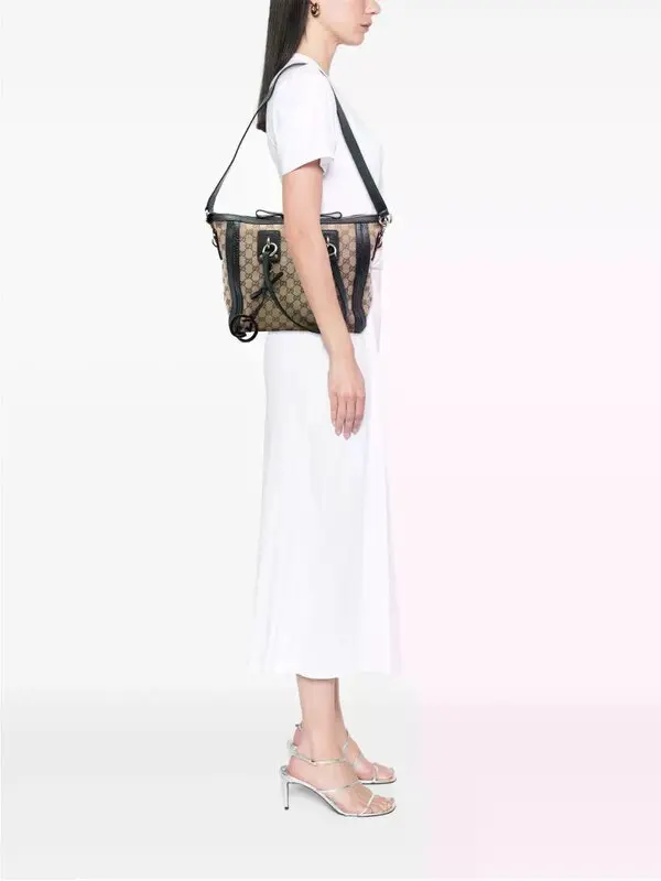 Gucci Gg Canvas Charm Satchel