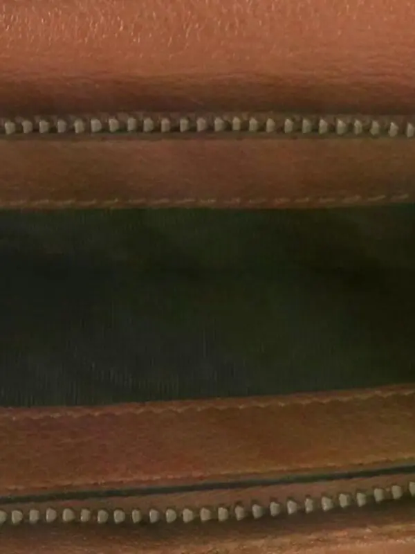 Gucci 2000-2015 Grained Calfskin Diana Bamboo Compact Wallet Small Wallets