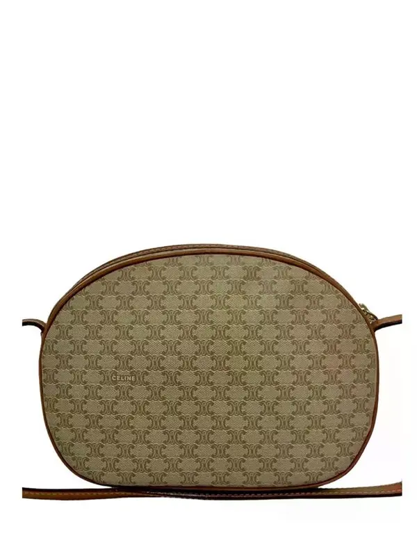Celine Macadam Coated Canvas Crossbody Bag