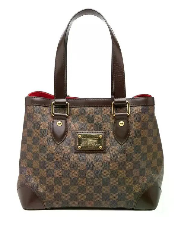 LOUIS VUITTON Damier Ebene Hampstead Pm Tote Bag