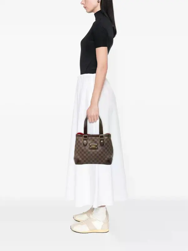 LOUIS VUITTON Damier Ebene Hampstead Pm Tote Bag