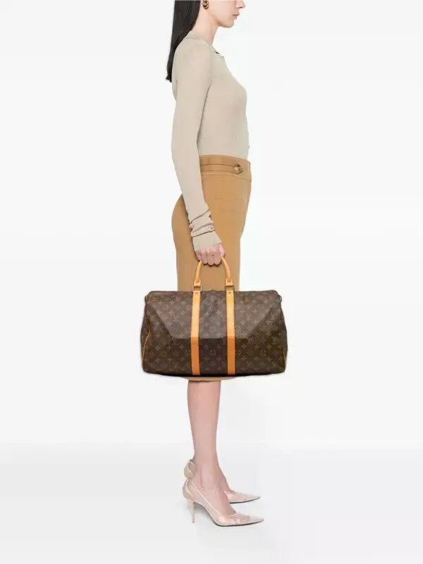 LOUIS VUITTON Monogram Keepall 45 Travel Bag