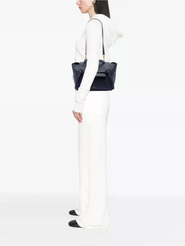 Celine Grained Calfskin Belt Bag Satchel