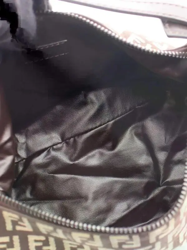 Fendi Zucchino Canvas Handbag