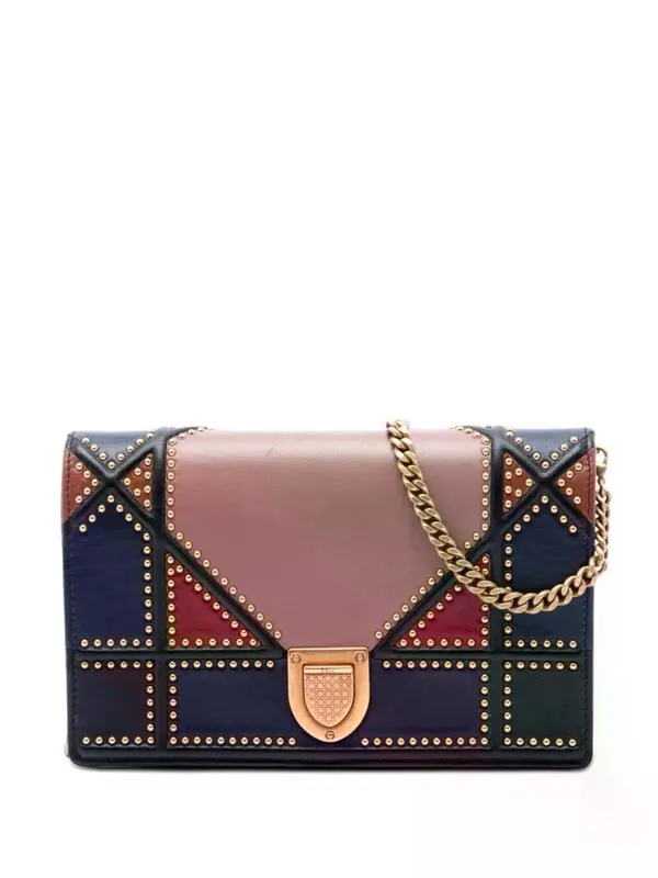 Dior Lambskin Diorama Flap Crossbody Bag - Multicolour