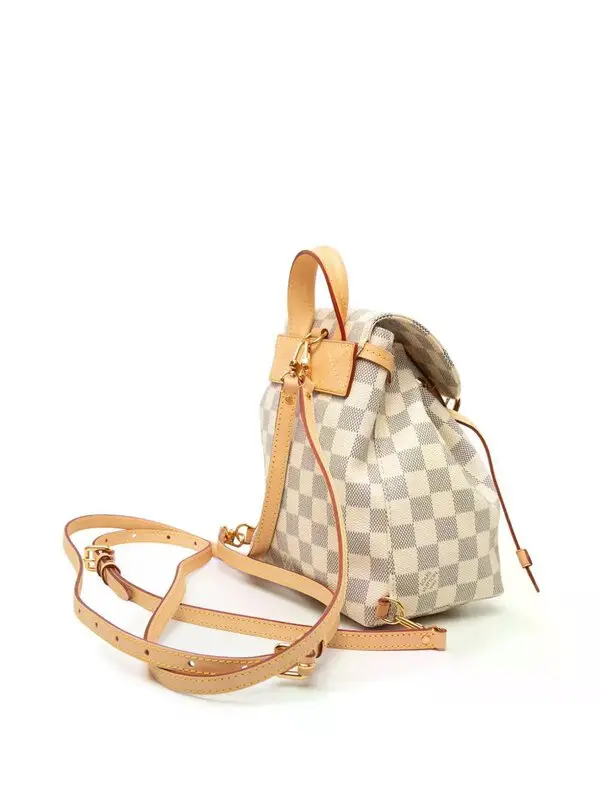 LOUIS VUITTON Damier Azur Sperone Bb Backpack