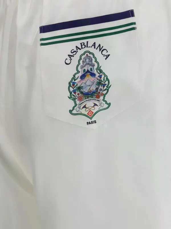 Casablanca Hotel Emblem Shorts