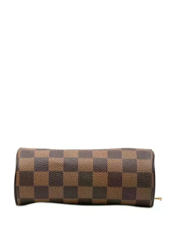 LOUIS VUITTON Damier Ebene Papillon Pochette Handbag
