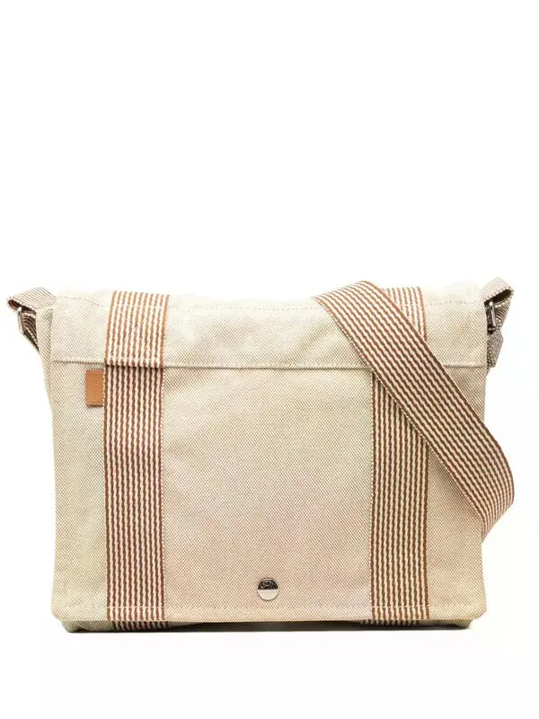 Hermès Canvas Fourre Tout Besace Mm Crossbody Bag - Neutrals