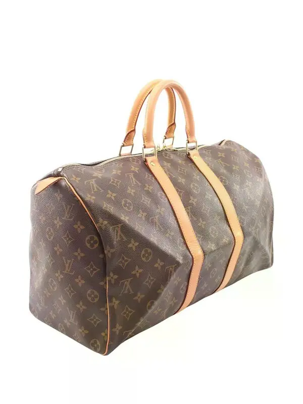 LOUIS VUITTON Monogram Keepall 45 Travel Bag