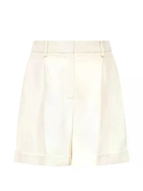 TWP Cisco Pleated Turn-up Shorts