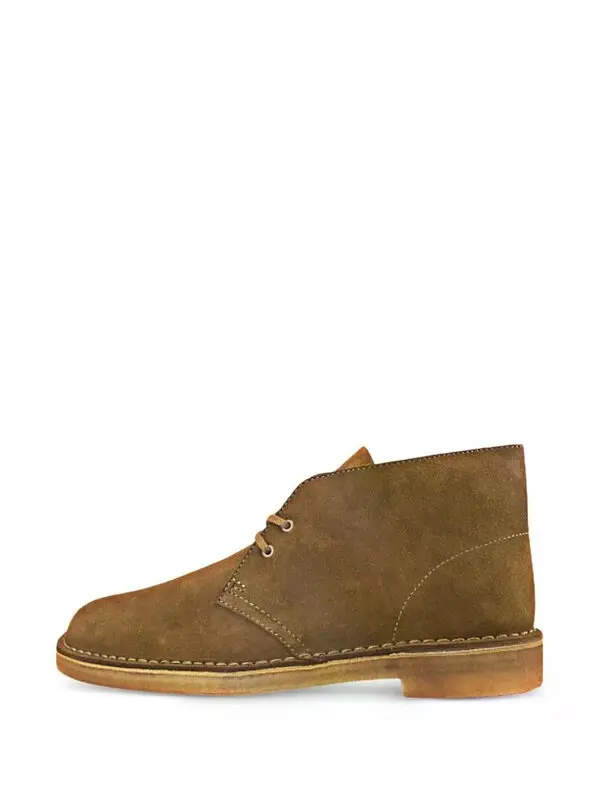 Clarks Lace-fastening Desert Boots - Brown