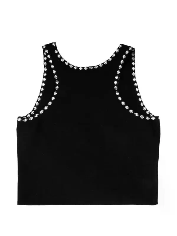 Chrome Hearts Cropped Tank Top