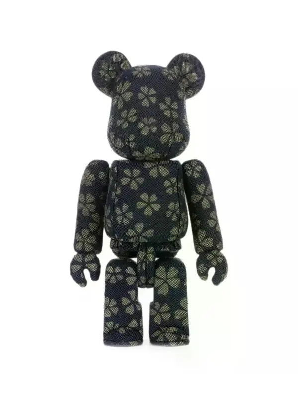 MEDICOM TOY Be@rbrick Kimekomi Aizome Sakura Collectible - Blue