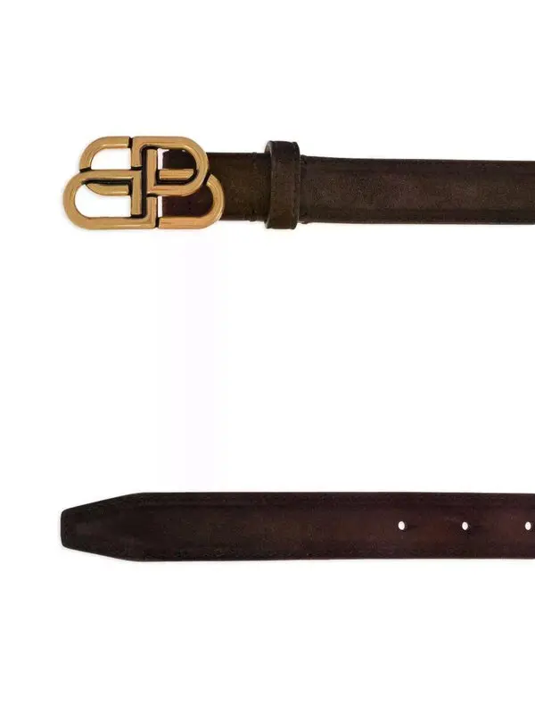 Balenciaga Logo Buckle Belt