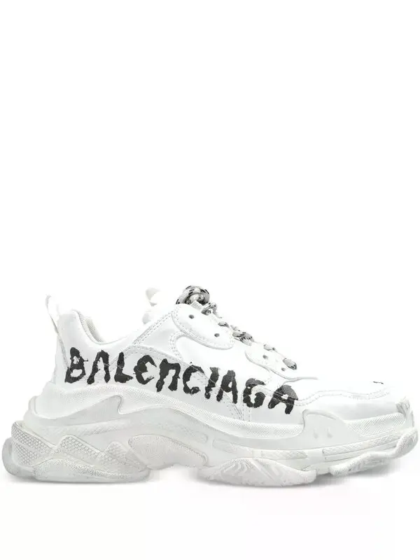 Balenciaga Triple S Sneakers - White