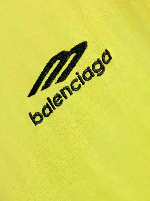 Balenciaga Logo-embroidered T-shirt