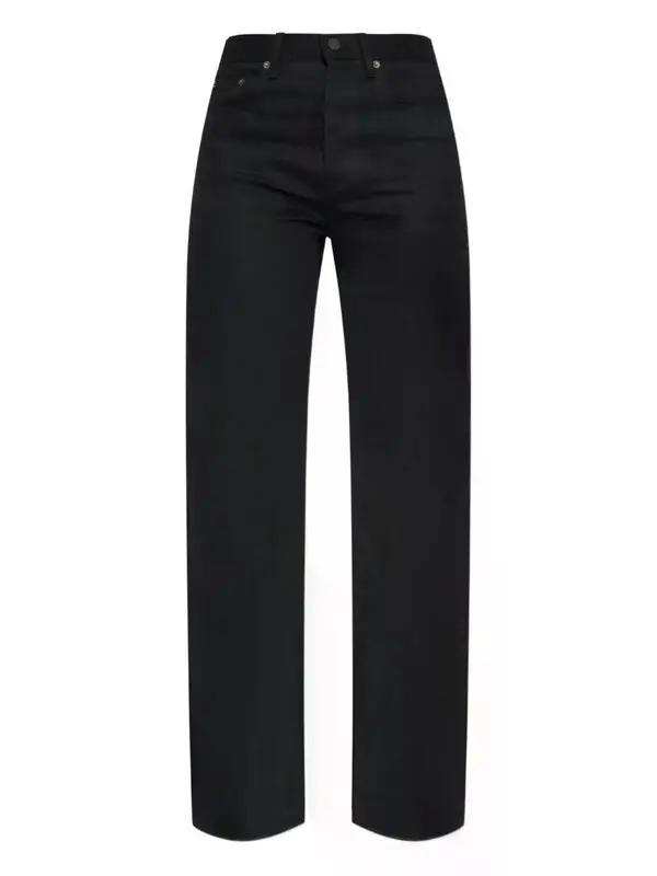 Balenciaga Straight-leg Jeans - Black