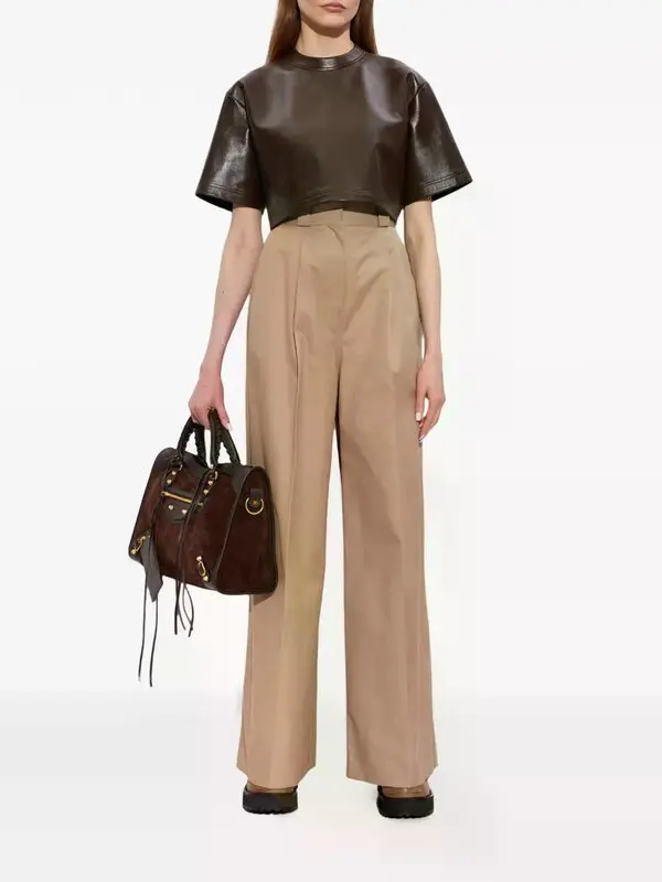 Balenciaga Buckle-fastening Leather Mules