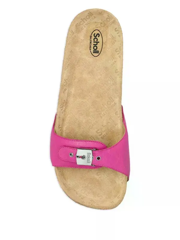 Balenciaga Buckle-fastening Cork Sandals