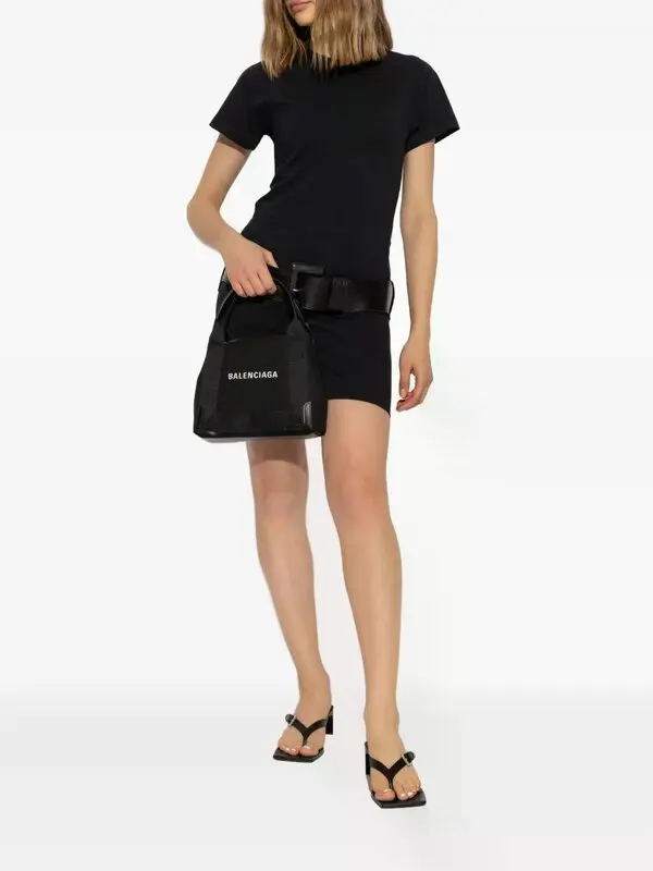 Balenciaga Belted Mini Dress