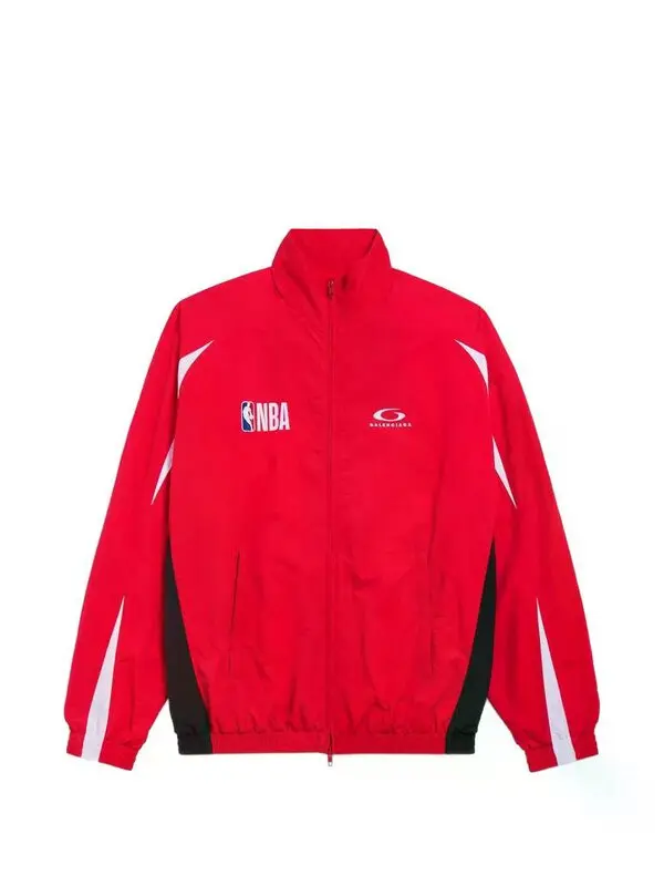 Balenciaga X Nba Zip-up Jacket - Red