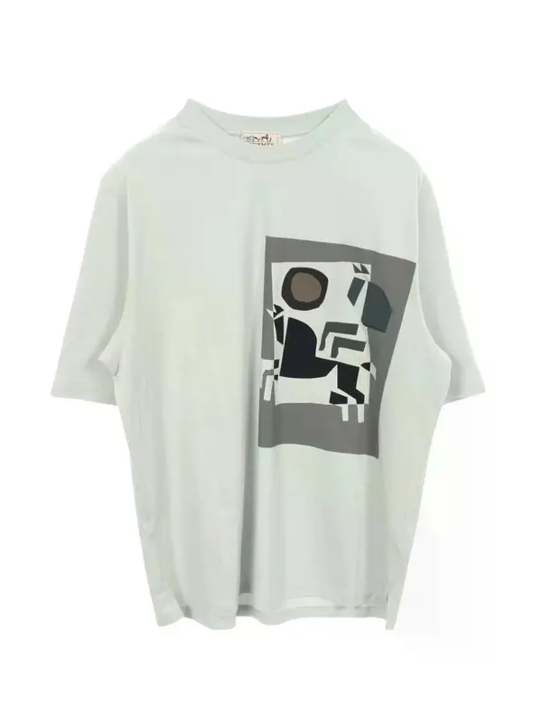 Hermès 2010s Velky Lov Graphic-print T-shirt