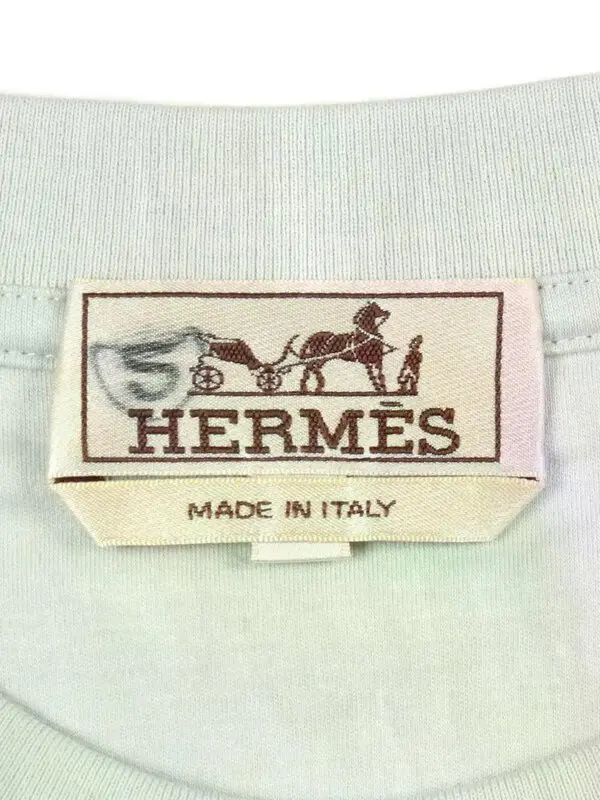 Hermès 2010s Velky Lov Graphic-print T-shirt