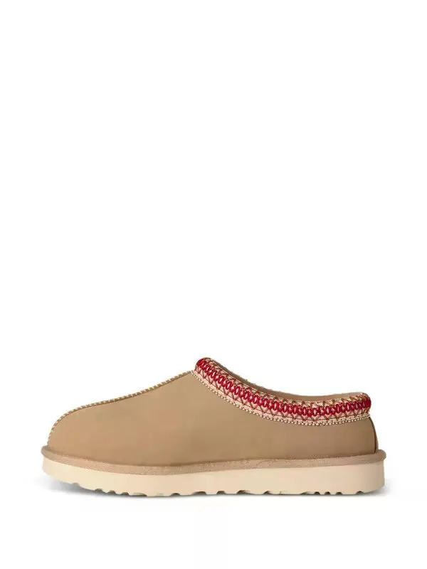 UGG Tasman Embroidered Suede Slippers