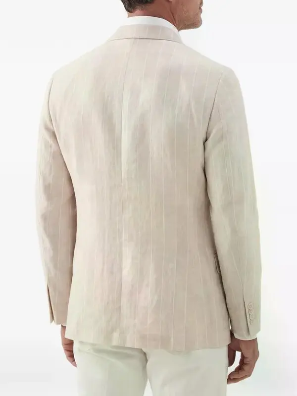 Brunello Cucinelli Pinstripe Tailored Blazer