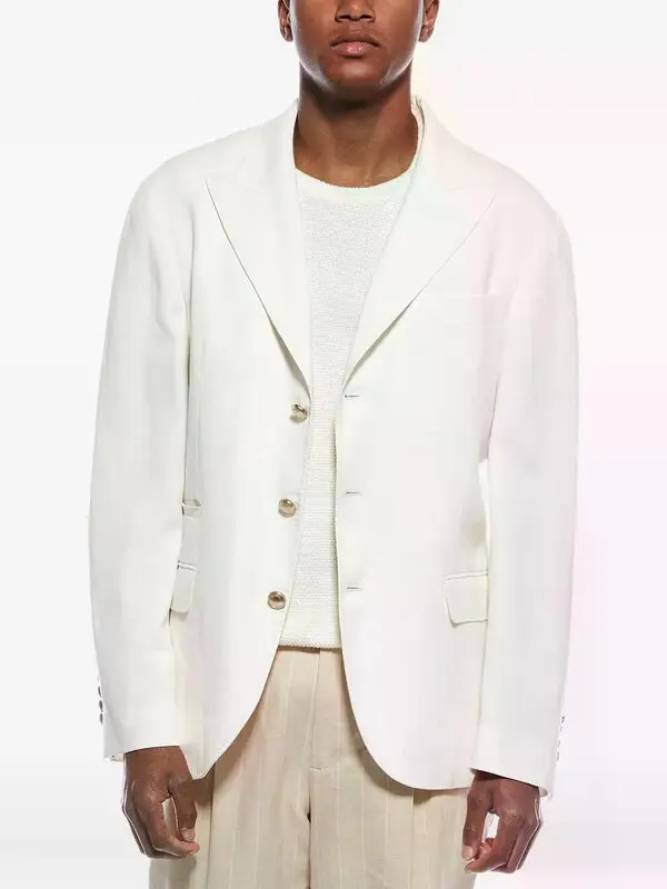 Brunello Cucinelli Single-breasted Tailored Blazer
