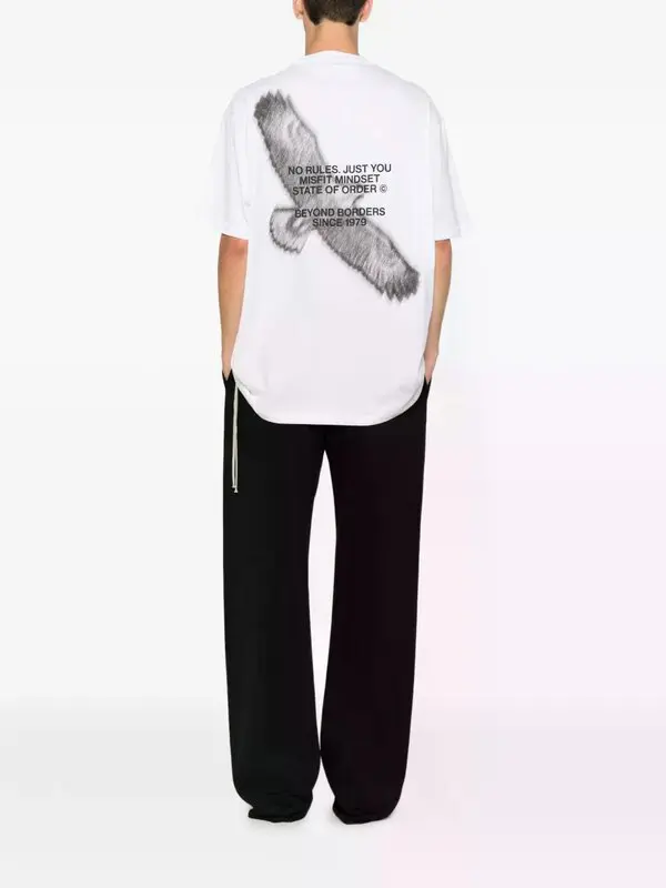 STATE OF ORDER Eagle-print T-shirt