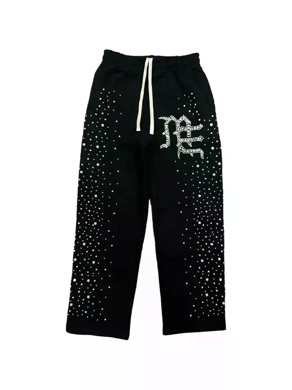 MIXED EMOTION Elasticated-waistband Track Pants