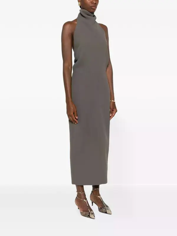 Khaite Roxanne Backless Dress