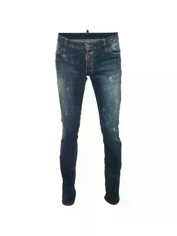 Dsquared2 Distressed Paint Splatter Jeans
