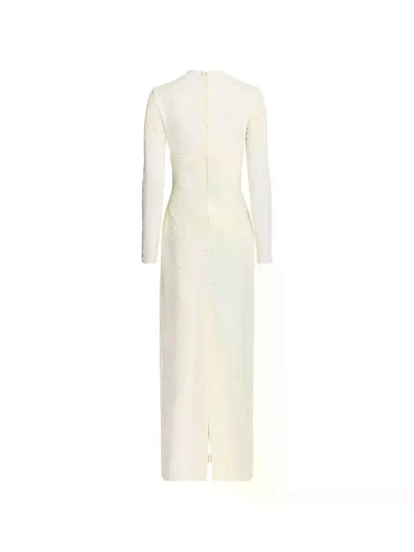 Elie Saab Long Sleeve Maxi Dress