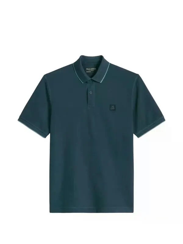 Marc O'polo Logo-patch Piqué Polo Shirt