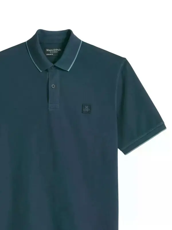 Marc O'polo Logo-patch Piqué Polo Shirt