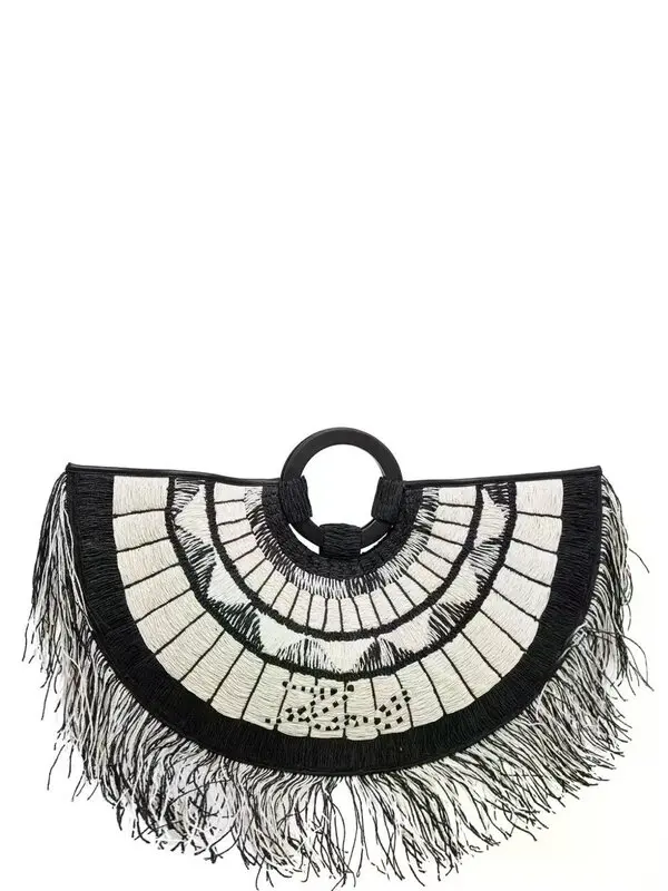Karl Lagerfeld Embroidered Tote Bag - Black