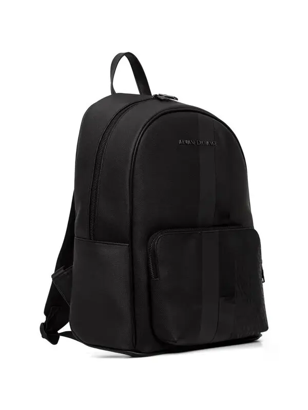 Armani Exchange Logo Plaque Backpack